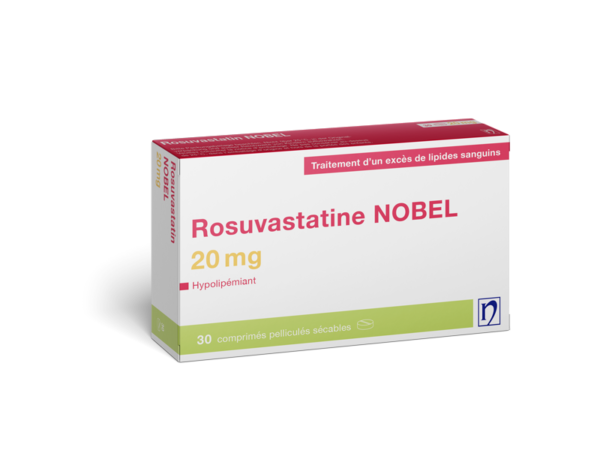 NOBEL Pharma Schweiz AG | Rosuvastatine NOBEL 20 mg